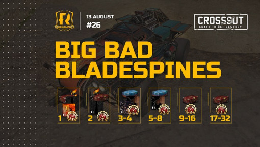 [PC] «Большие злые Дикобразы 26» — уже в эту субботу! - Новости - Crossout