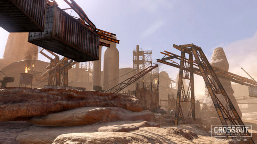 Panorama of the map 'Cursed Mines' - News - Crossout