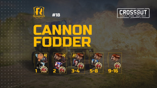 [PC] “Cannon Fodder 18: 2v2” on this Saturday! - News - Crossout