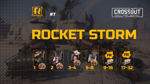 [PC] “Rocket Storm 7” on this Saturday! - News - Crossout
